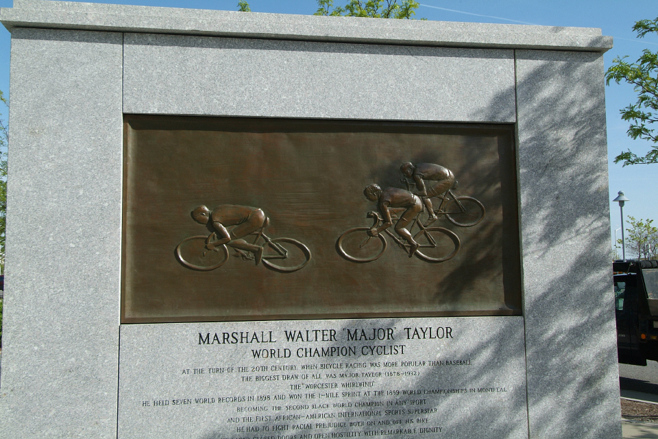 Major Taylor monument - Major Taylor Museum